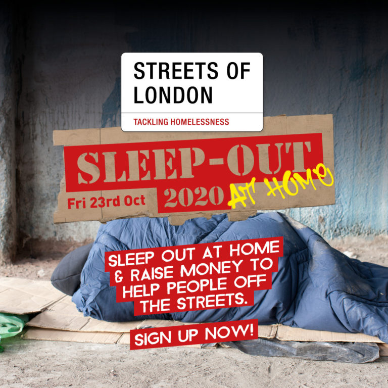 Streets of London Sleep-Out At Home