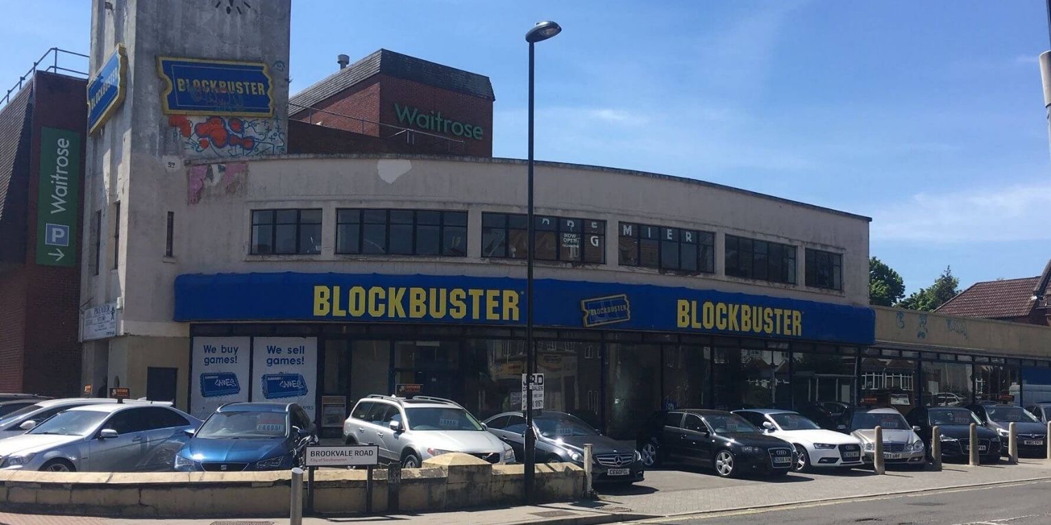Iconic Former Blockbuster Building in Southampton to E Delivery Hub