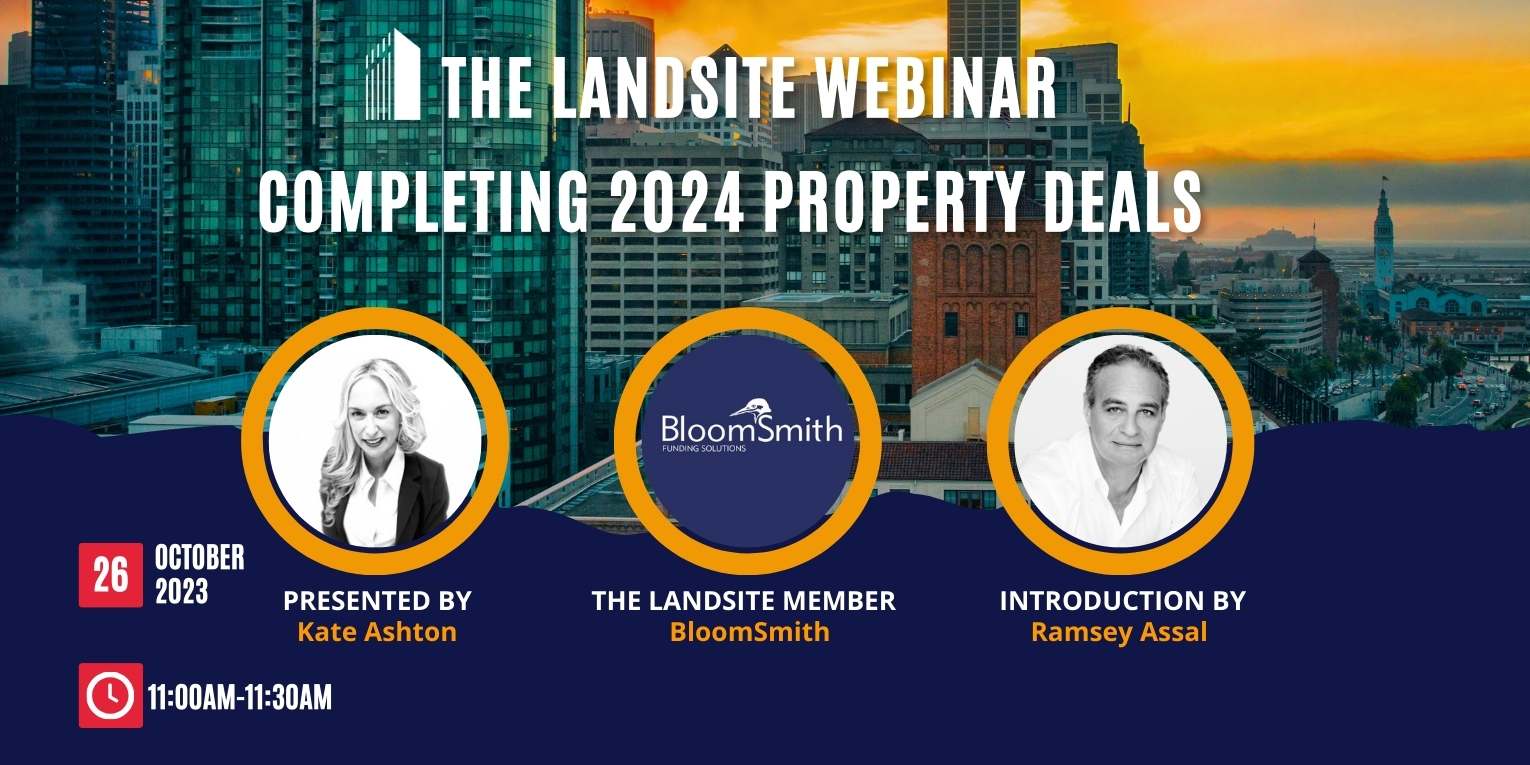 BloomSmith Funding Solutions Webinar 26 October 2023