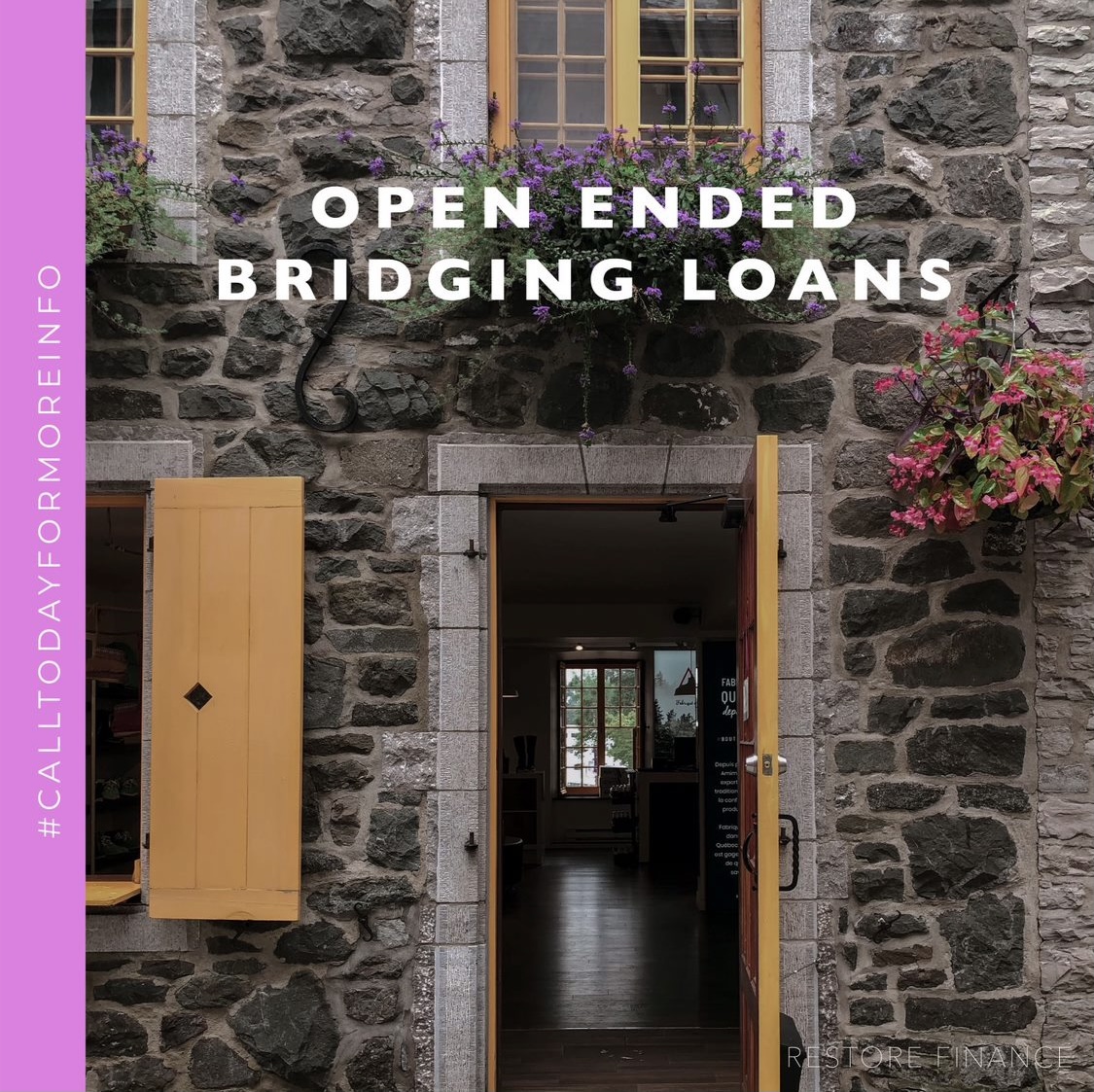 Open Ended Bridging Loans