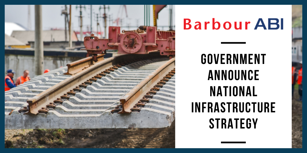 Government Announce National Infrastructure Strategy