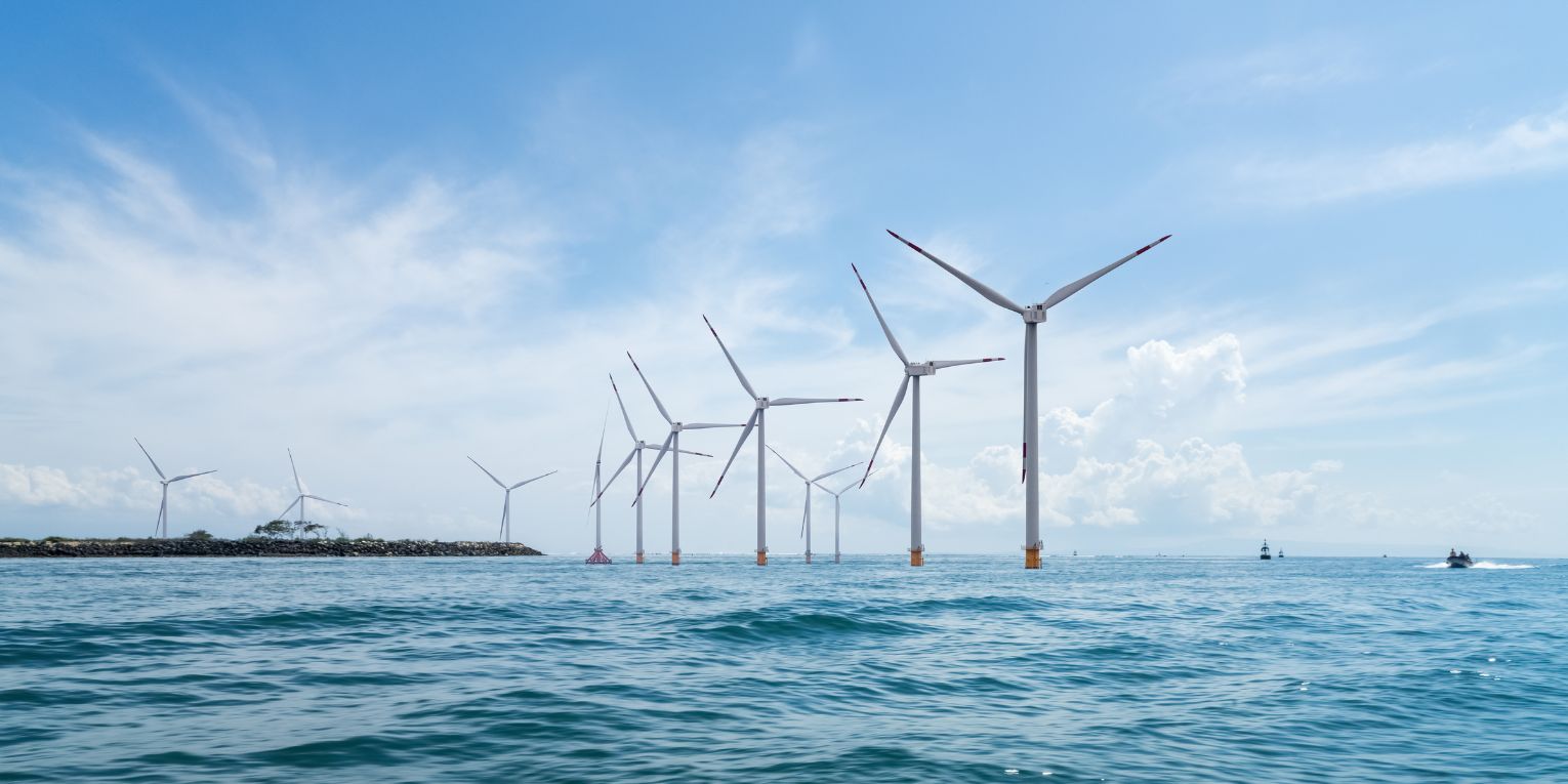 Wind Farm Construction Work Blowing up a Gale